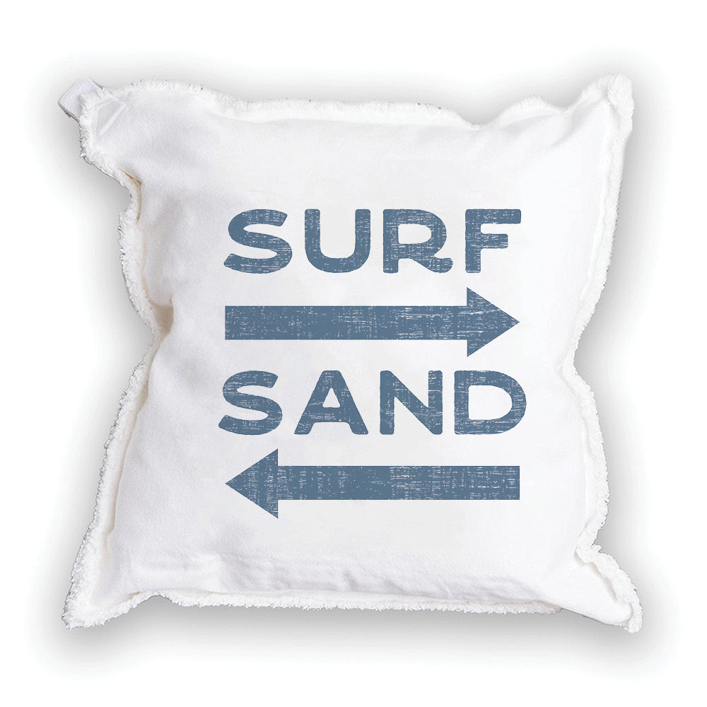 Sand and Surf | Pillow Square | Rustic Marlin