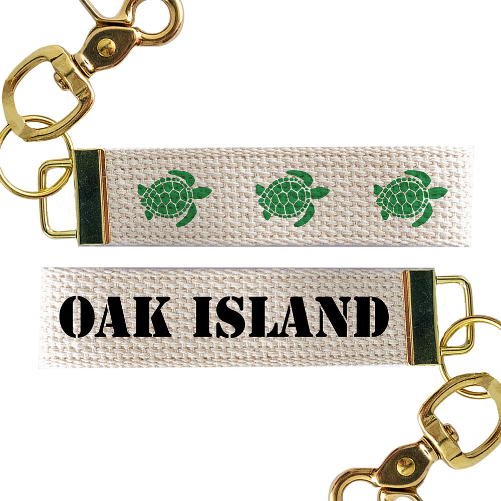 3 Turtle Personalized Keychain – Rustic Marlin