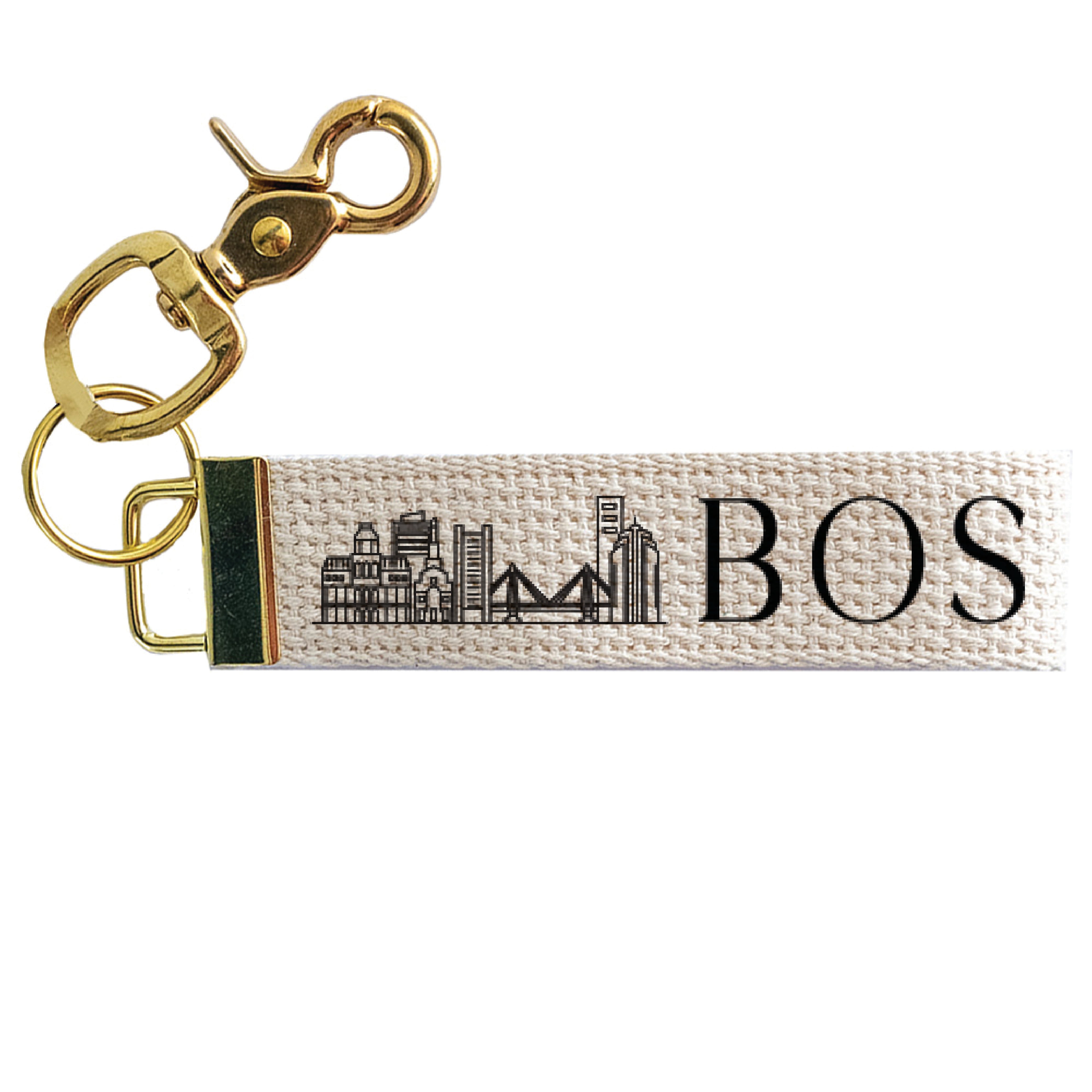 Boston Skyline Keychain – Rustic Marlin