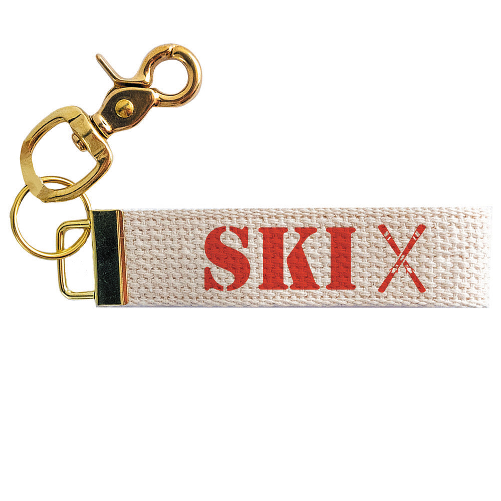 Ski Keychain – Rustic Marlin