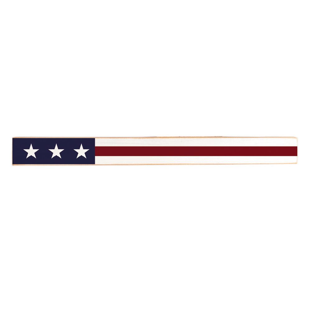 American Flag | Skinny Sign | Rustic Marlin