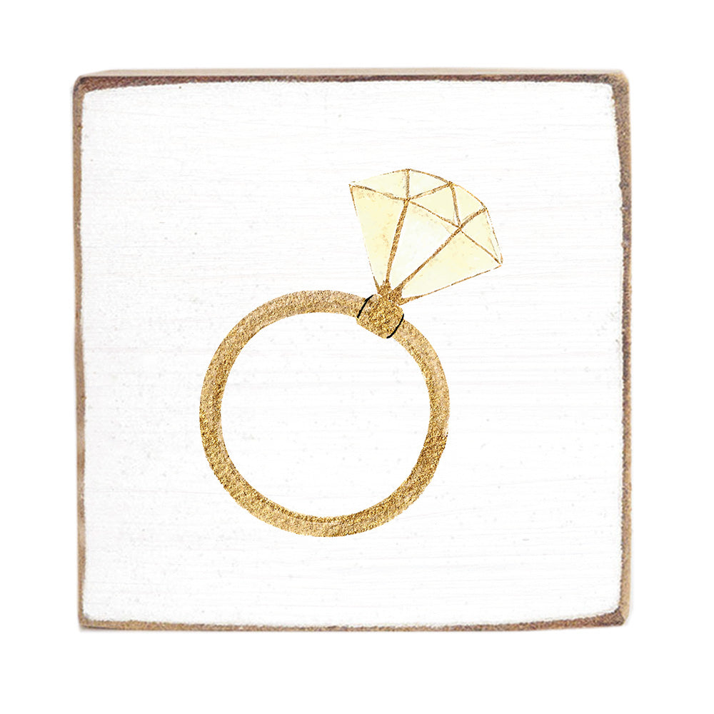 Wedding Ring | Block Square | Rustic Marlin