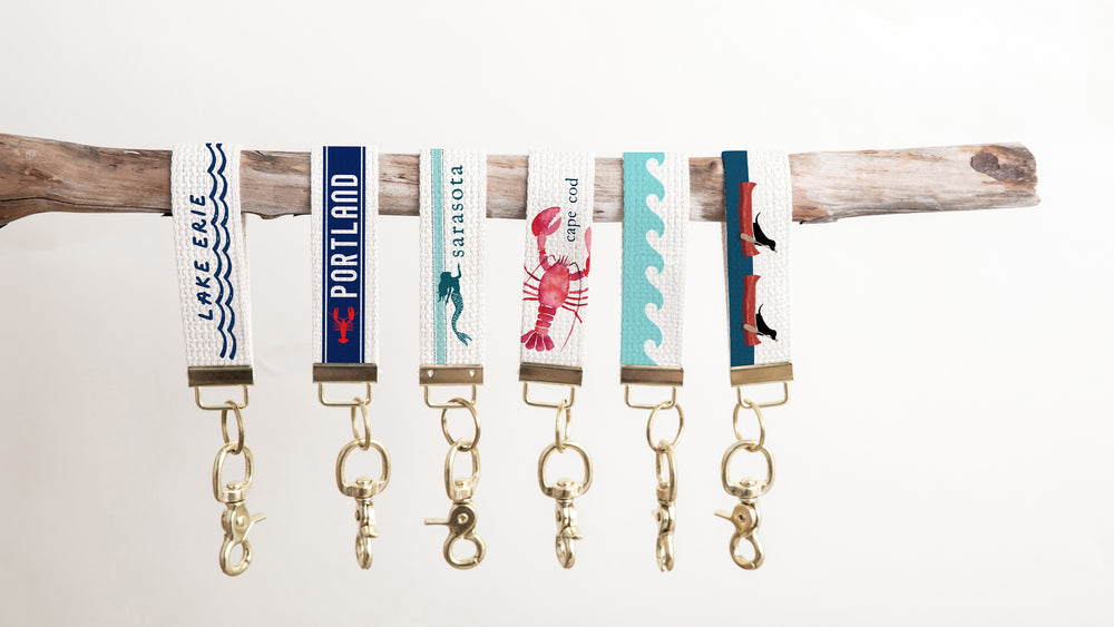 Coastal Keychains – Rustic Marlin