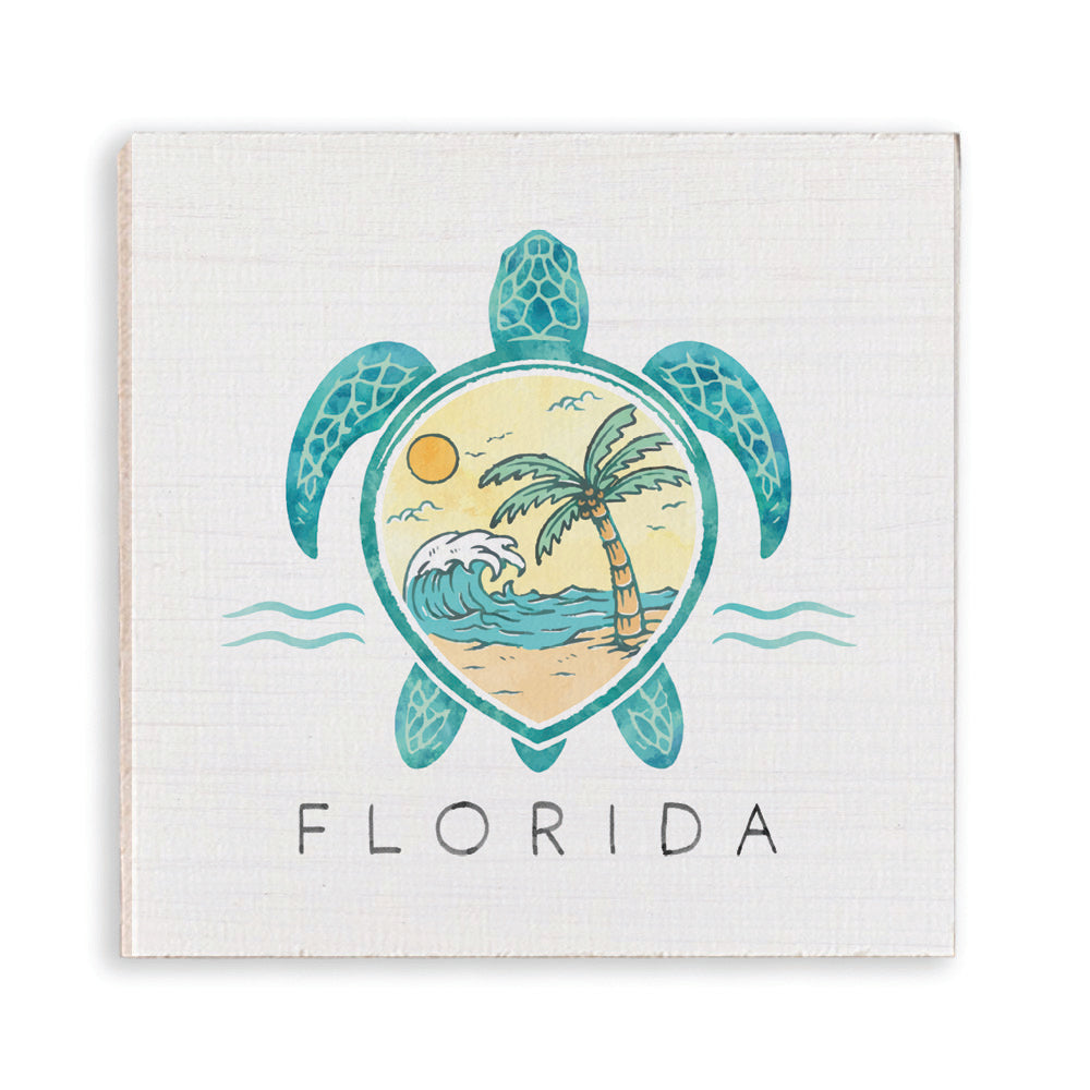 Florida Sea Turtle Magnet – Rustic Marlin