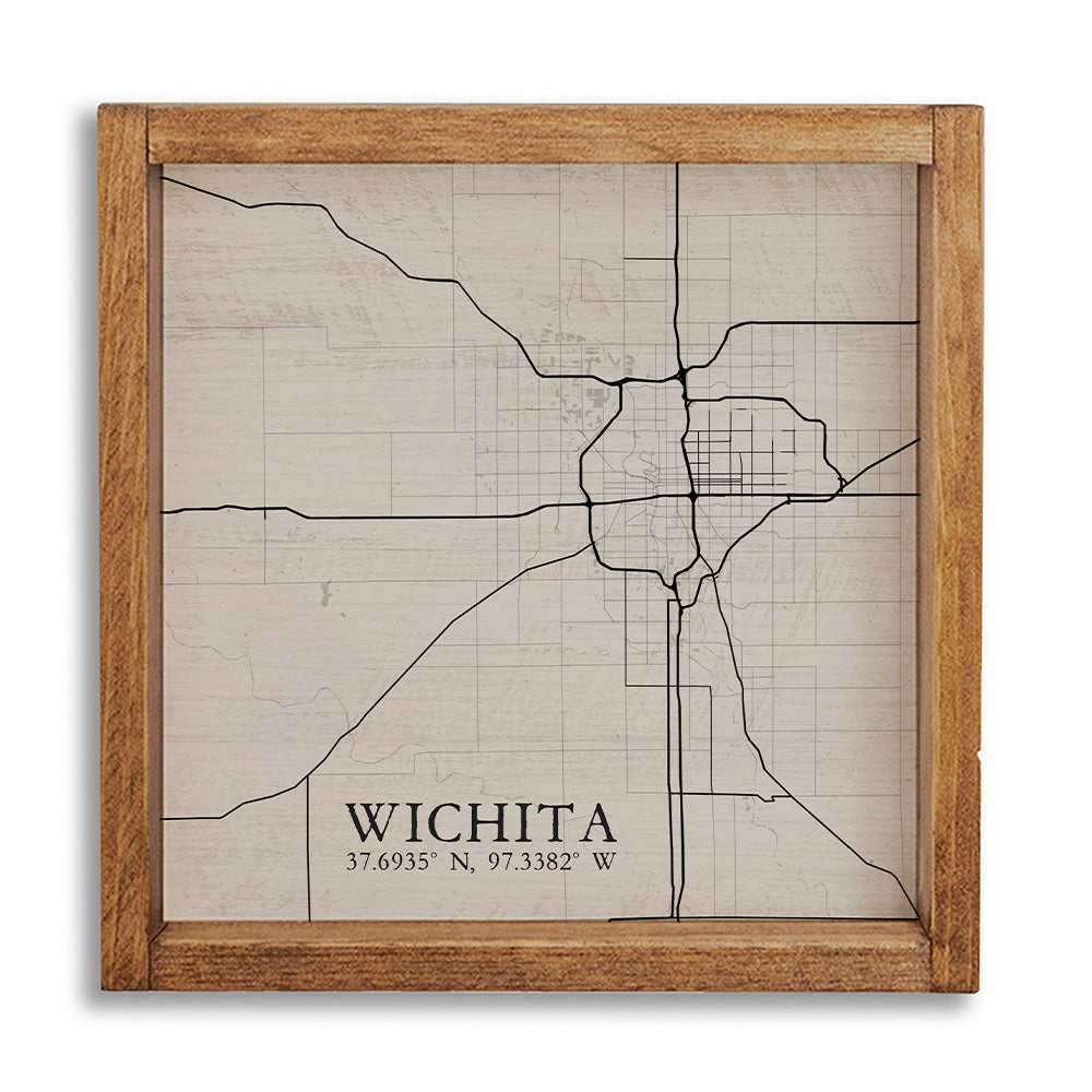 Wichita Chart Grid Wall Art – Rustic Marlin
