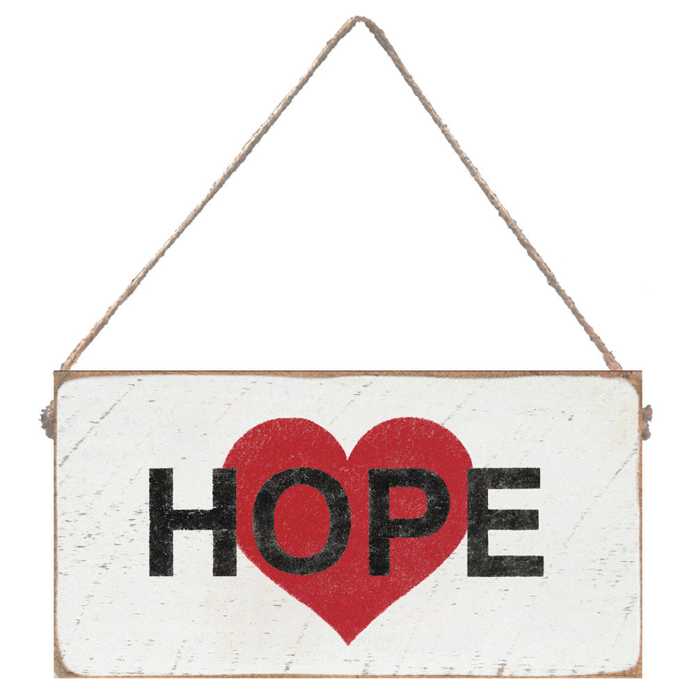 Hope | Twine Sign – Rustic Marlin