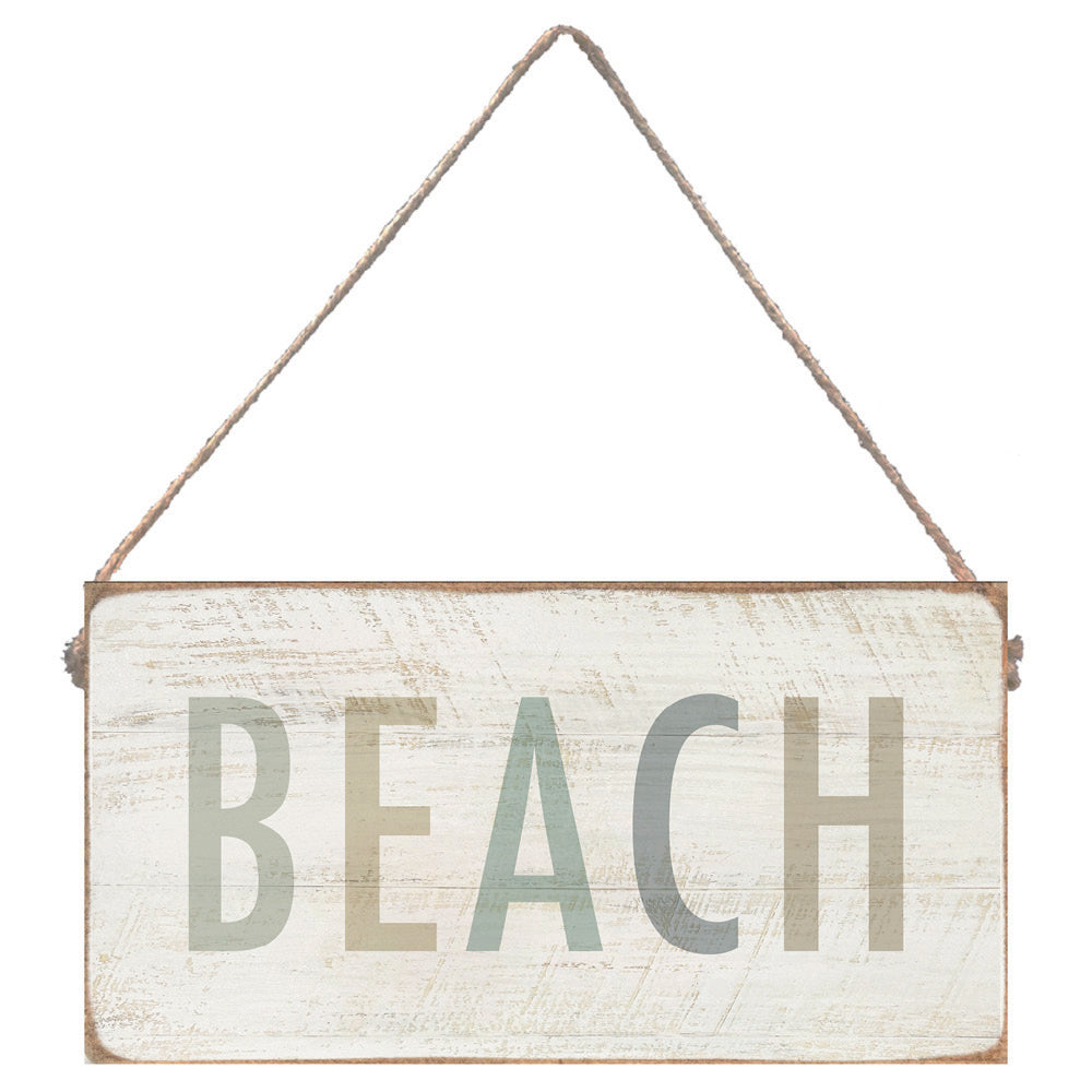 Beach | Twine Sign | Rustic Marlin