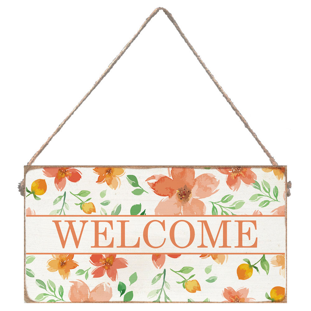 Floral | Twine Sign | Rustic Marlin