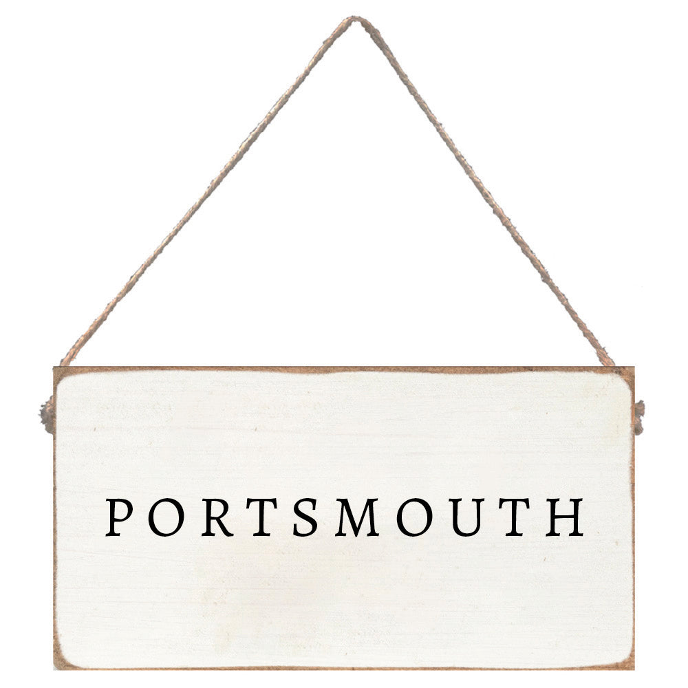 Weathered Personalized Twine Sign – Rustic Marlin