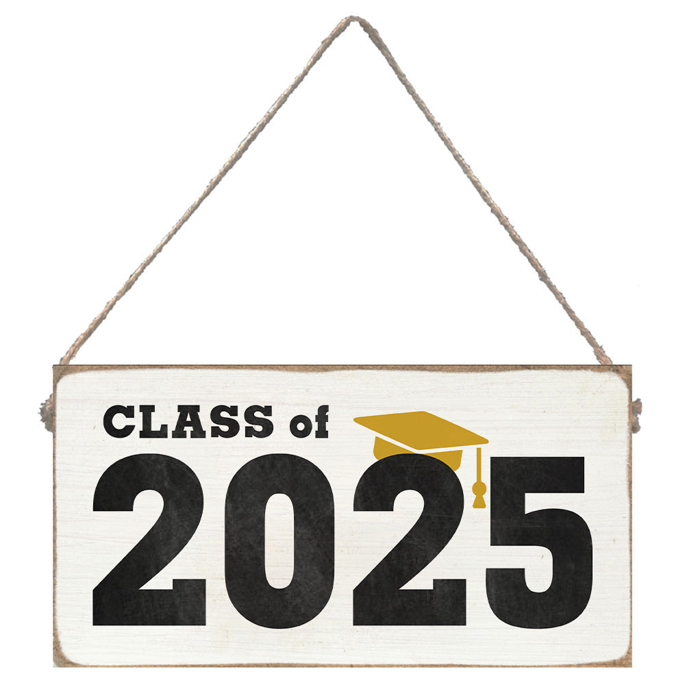 Class of 2025 Twine Sign – Rustic Marlin