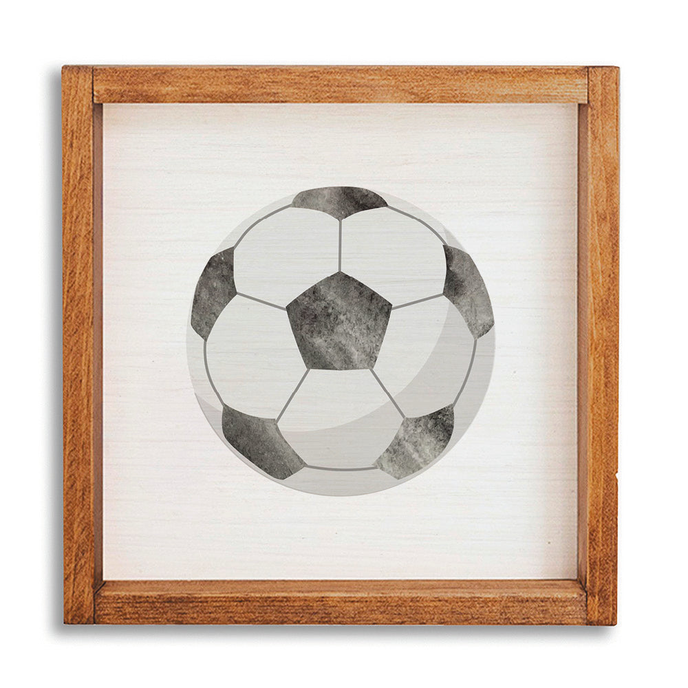 Soccer Ball | Wall Art | Rustic Marlin