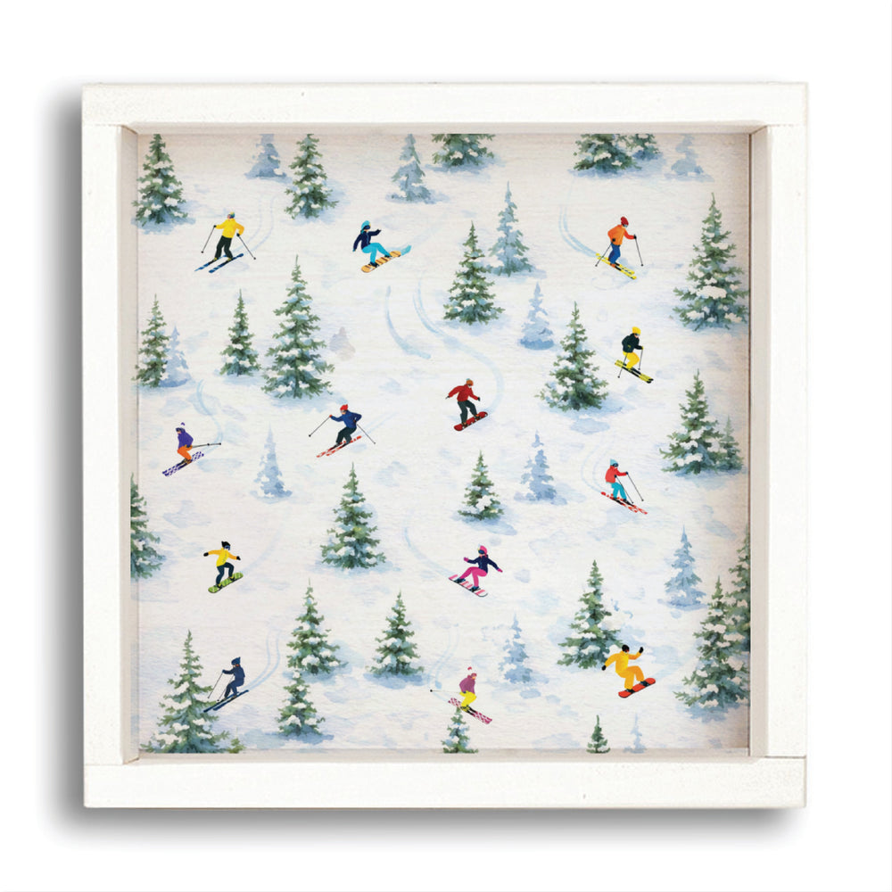 Ski Slopes Wall Art – Rustic Marlin