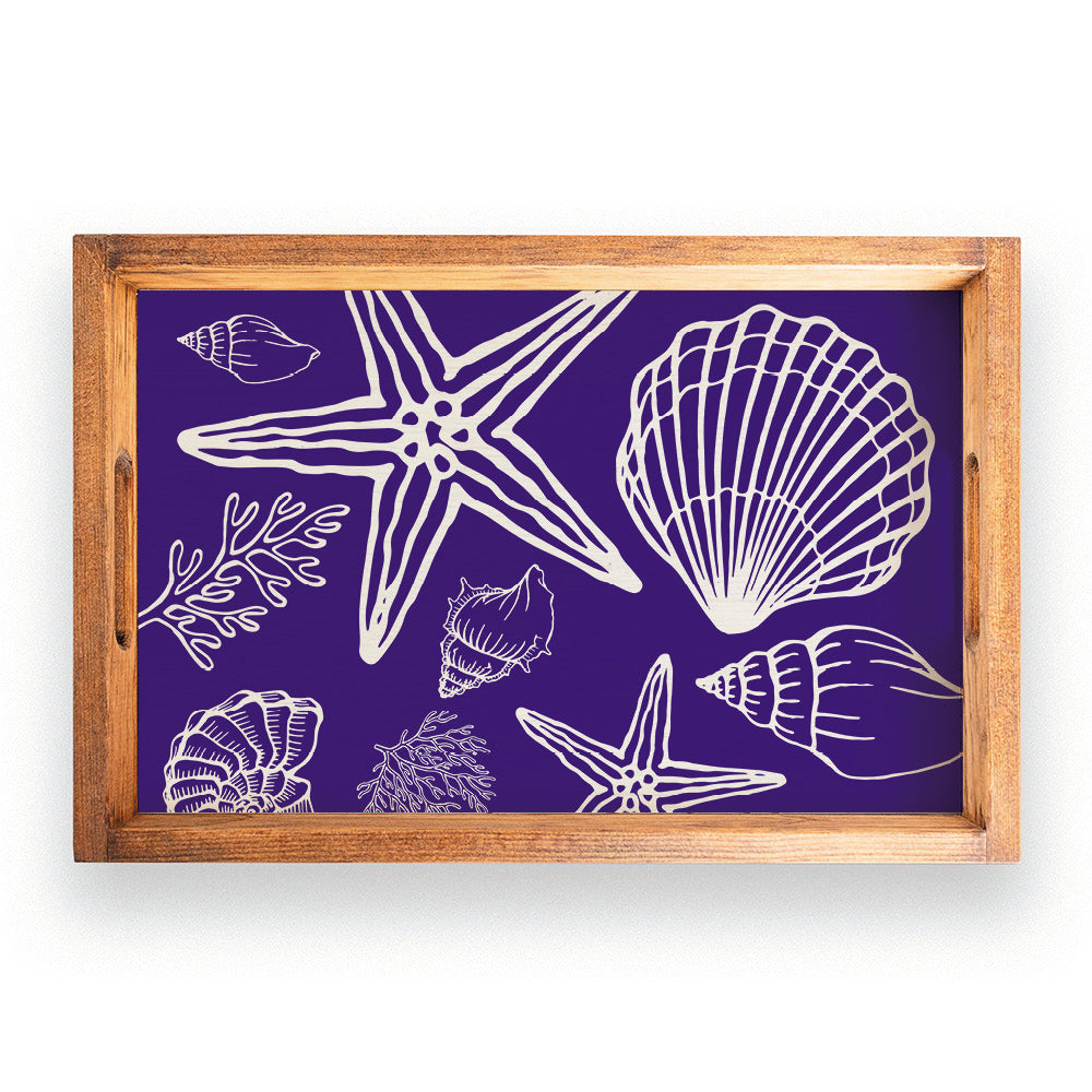 Sea Shells | Serving Tray | Rustic Marlin