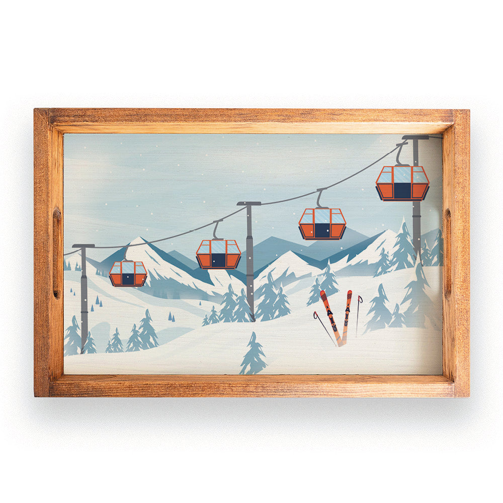Alpine Lift | Serving Tray | Rustic Marlin